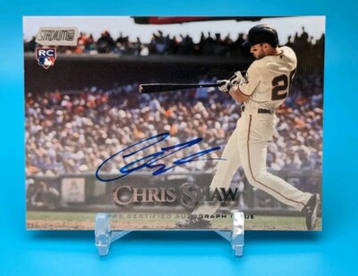 2019 Topps Stadium Club Chris Shaw #SCA-CS Auto RC | eBay