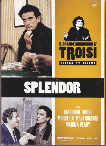 DVD SPLENDOR par Ettore Scola avec Massimo Troisi Marcello Mastroianni ...