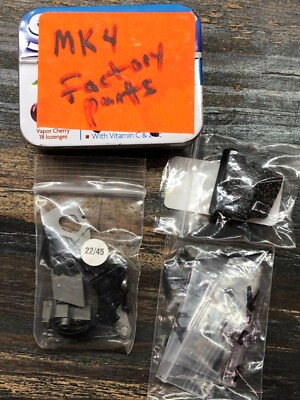 Ruger MK IV factory parts, trigger, front sight and scope base plugs | eBay