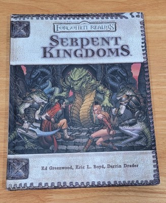 D&D Forgotten Realms 3.5 Campaign Setting: Serpent Kingdoms - Perfect ...