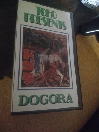 Toho Presents Dogora VHS Japanese Science Fiction 1964 giant space ...