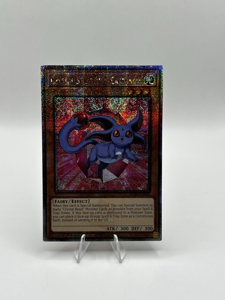 Crystal Beast Ruby Carbuncle MP24-EN020 Quarter Century Rare YuGiOh ...