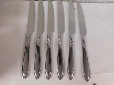 Edelstahl Rostfrei Solingen Germany Stainless Dinner Knives s/6 | eBay