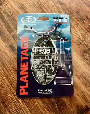 Moto Art Planetags Northrop P-61B Black Widow - Patina Black - WWII ...