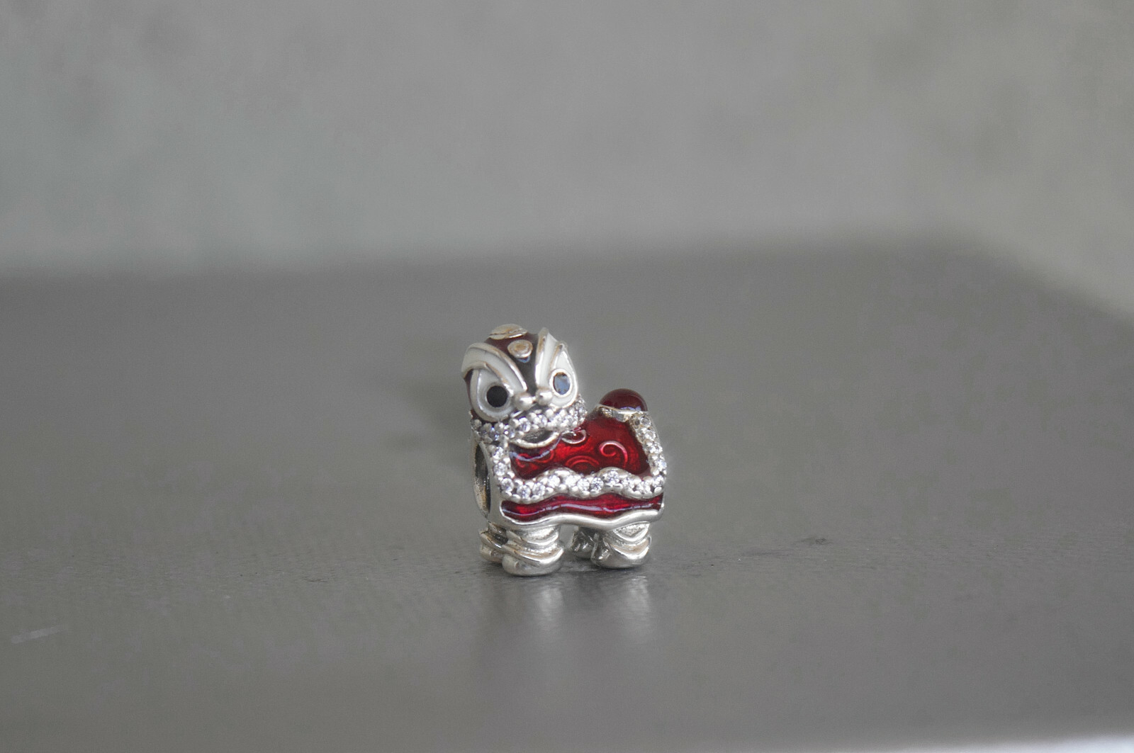 AUTHENTIC PANDORA CHARM CHINESE LION DANCE 792043CZ - Gem