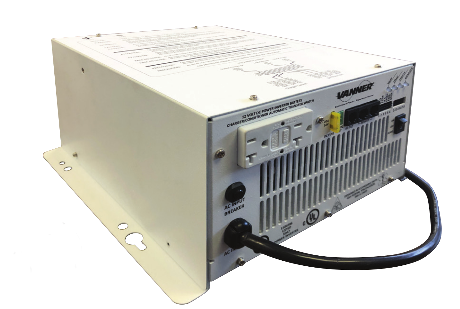 Vanner LSC12-1100 LifeSine Sinewave Ambulance Inverter Charger Replaces ...