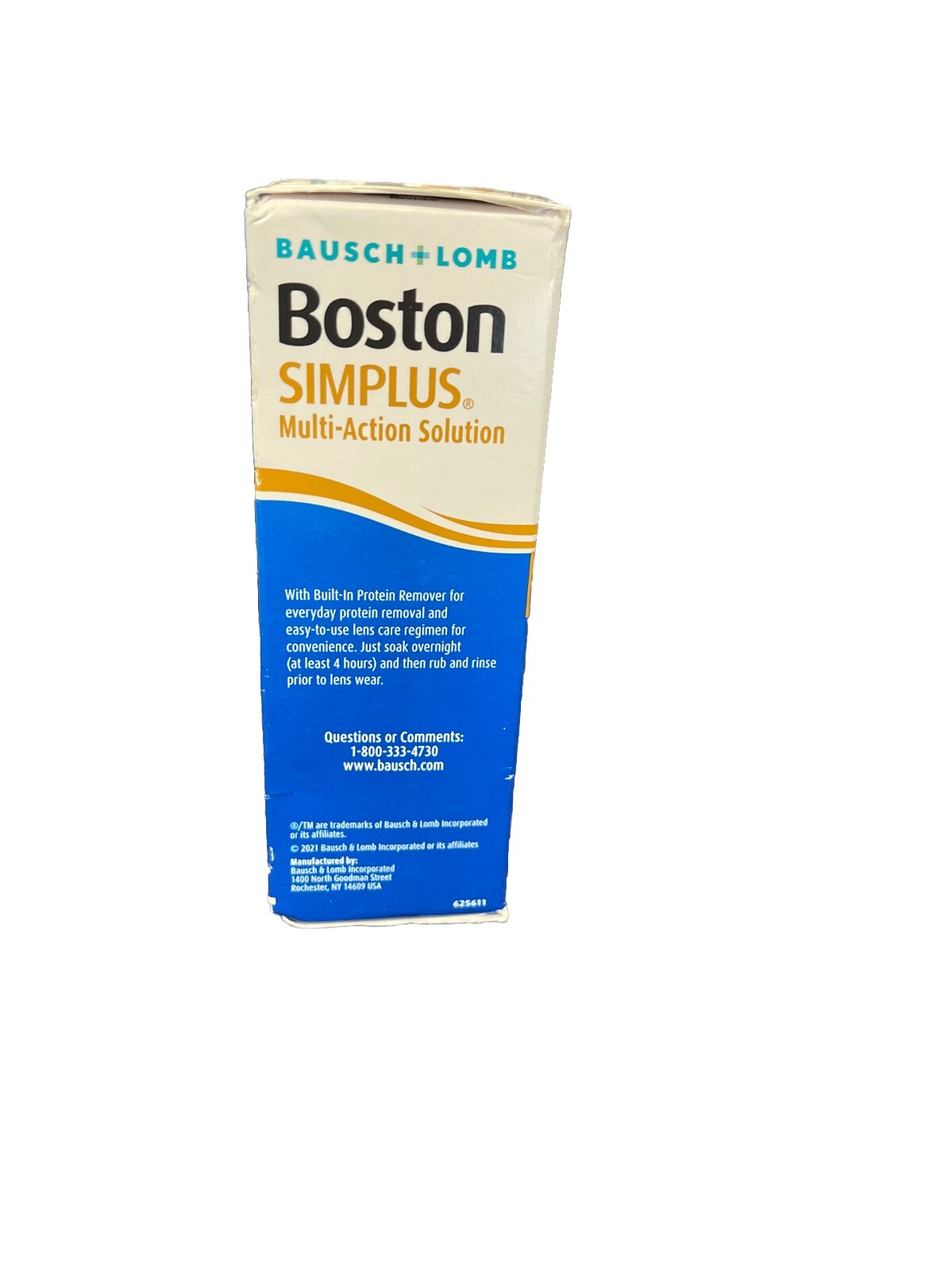 Bausch & Lomb 2-in-1 Boston Simplus Multi-Action Lens Cleaning ...