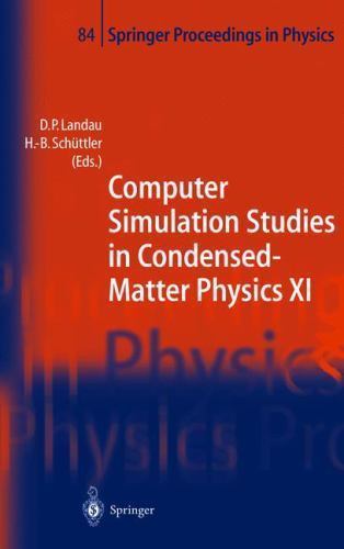 Springer Proceedings in Physics Ser.: Computer Simulation Studies in ...