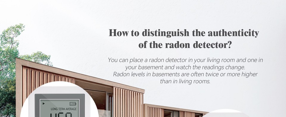Indoor Radon Detector Fast/Accurate Radon Tester Short/Long Term ...