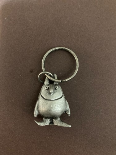 Vintage Old Owl Bird Metal Keychain Keyring | eBay