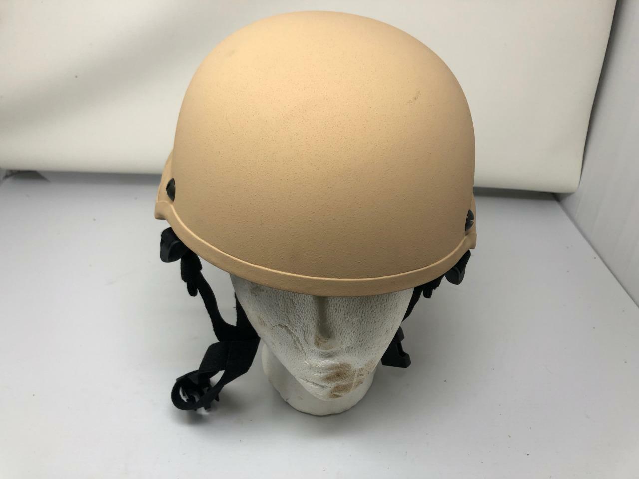 New MSA Tan TC2002 Helmet ACH MICH "GunFighter" Medium | eBay