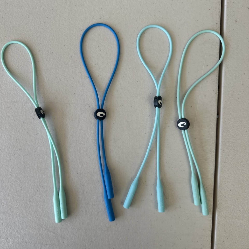 Costa Del Mar Sunglass Keepers, A Set Of Four Multicolor | eBay