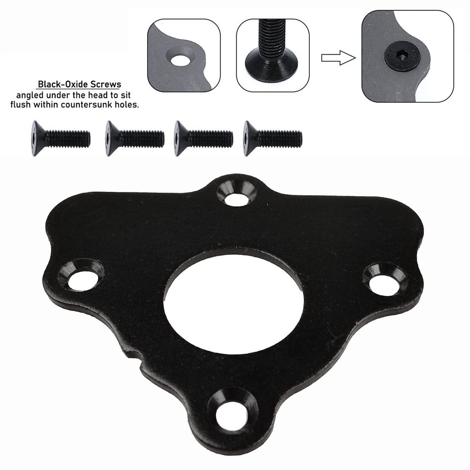 Camshaft Retainer Plate Gasket Compatible with LS Series Engines, &Bolt ...