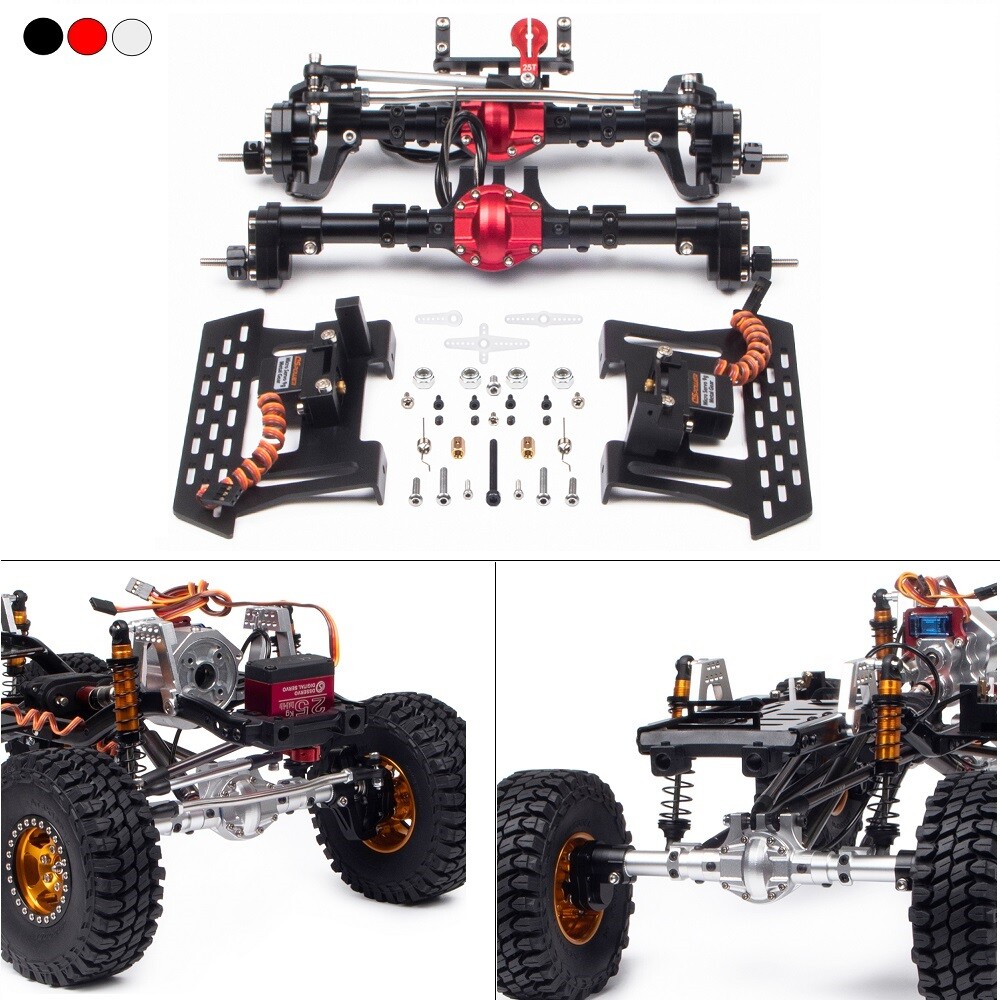 Rc Body Posts Aluminum With Clips For 1/10 Rock Crawler - Red (4-Pack ...