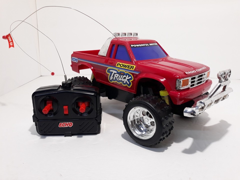 Vintage 1990s ECHO Power Truck RC Remote Control Car Untested | eBay