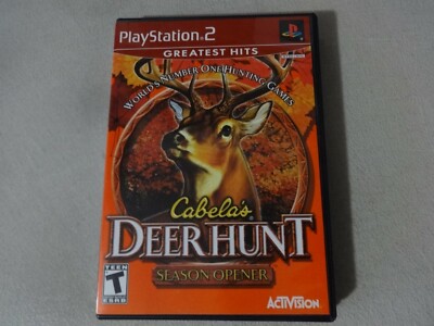 Cabela's Deer Hunt Season Opener Playstation 2 PS2 Game Complete Free ...