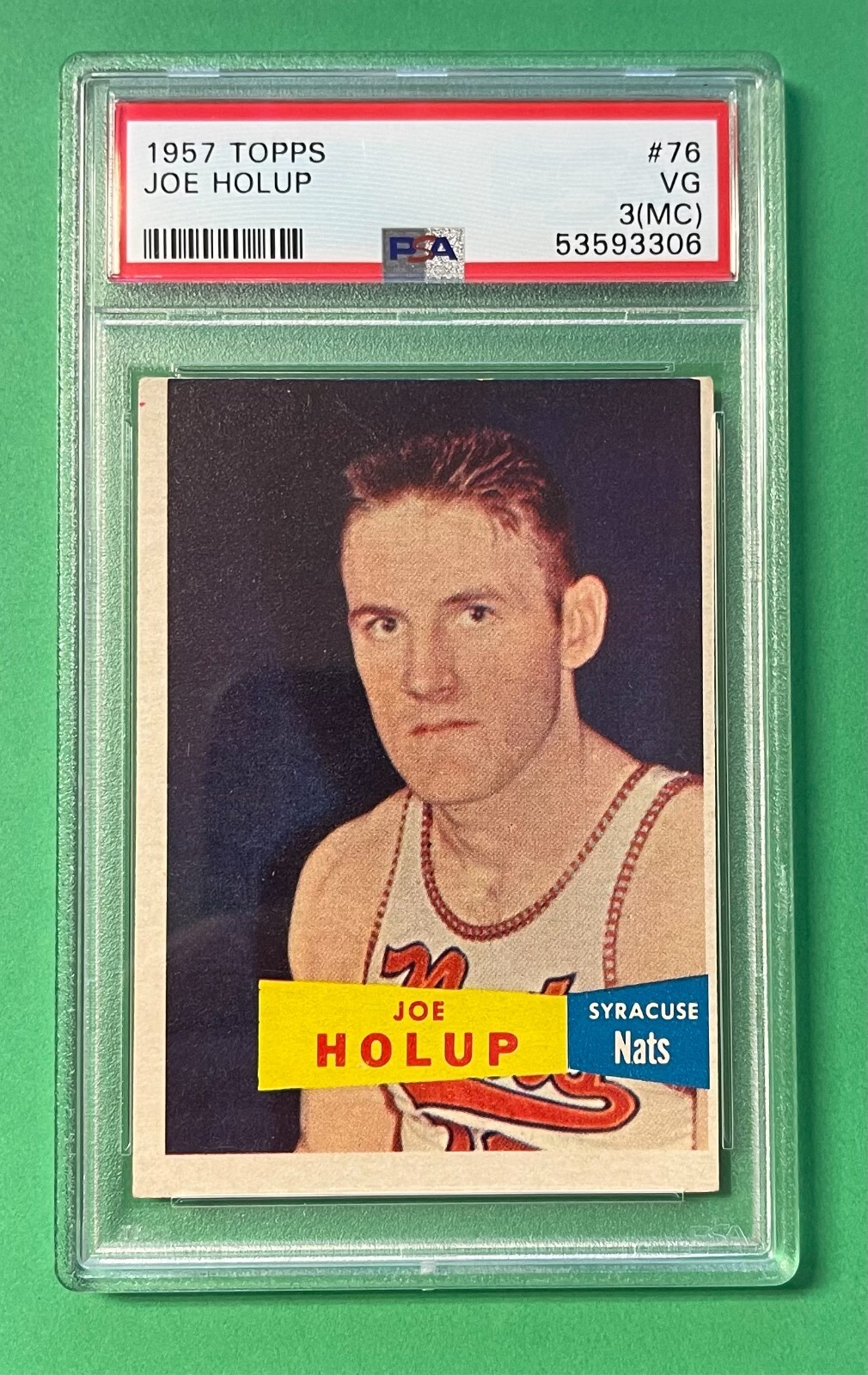 1957-58 Topps - #76 Joe Holup (RC) for sale online | eBay