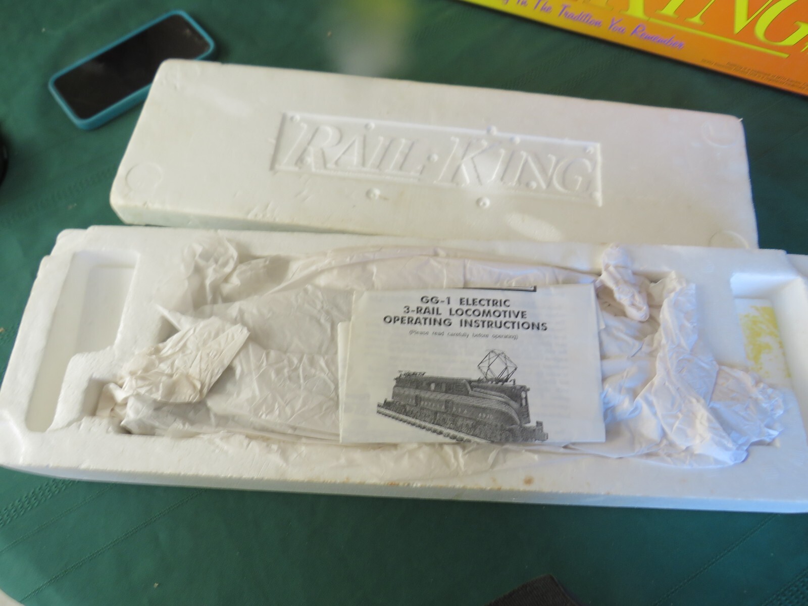 NIB Rail King MTH RK-2500 Pennsylvania Railroad GG-1 Electric ...