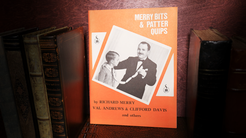 MERRY BITS AND PATTER QUIPS BOOK Magic Trick One Liners Comedy Prop ...