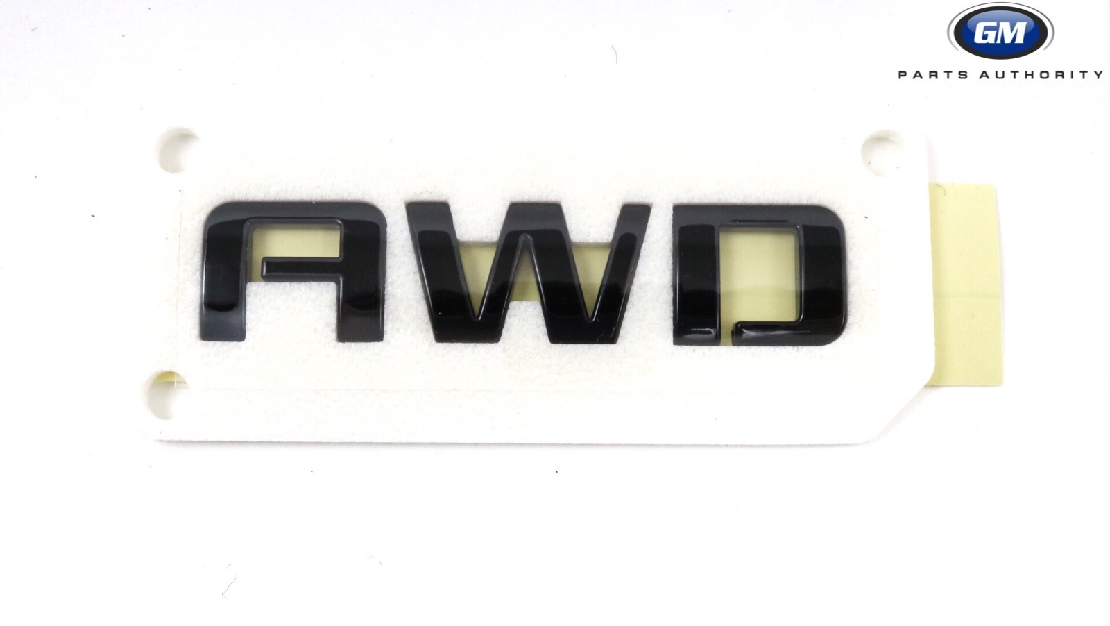 2018-2023 Chevrolet Traverse LT Exterior Badge Kit 84950540 Gloss Black ...