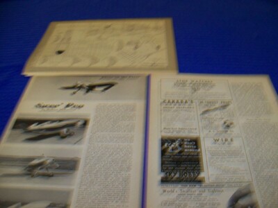 ART CHESTER SWEE PEA RACER..3-VIEWS/SPECS/CROSS SECTIONS/DETAILS..RARE ...