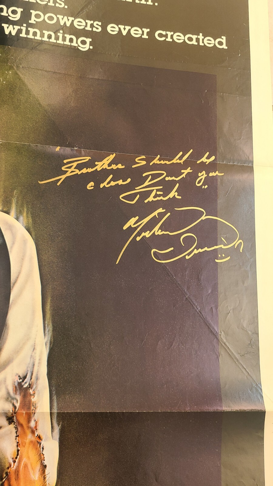 Scanners 1981 USA 1 Sheet Movie 27x41 Poster Autographed by Michael Ironside JSA | eBay