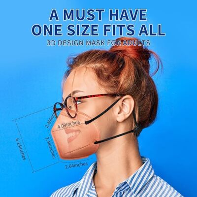 5Layer KN95 Face Masks Adults Disposable-100Pc KN95 Masks Protective ...