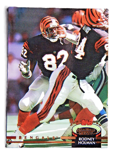 Rodney Holman #61 Topps Stadium Club 1992 Football Card (Cincinnati ...