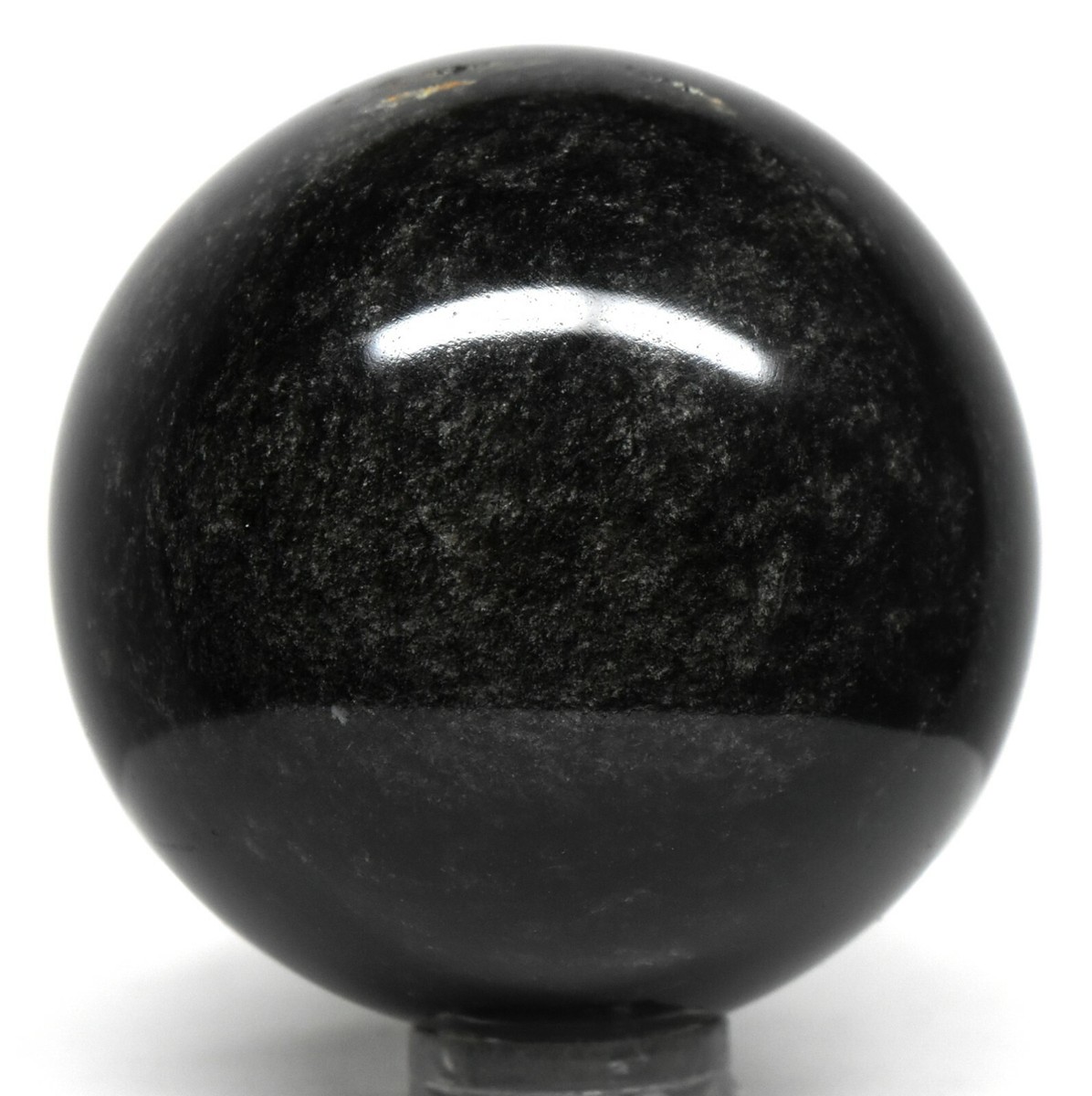 Polished Obsidian Spheres