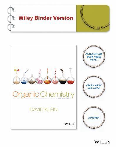 Organic Chemistry by David R. Klein (2013, Ringbound) for sale online ...