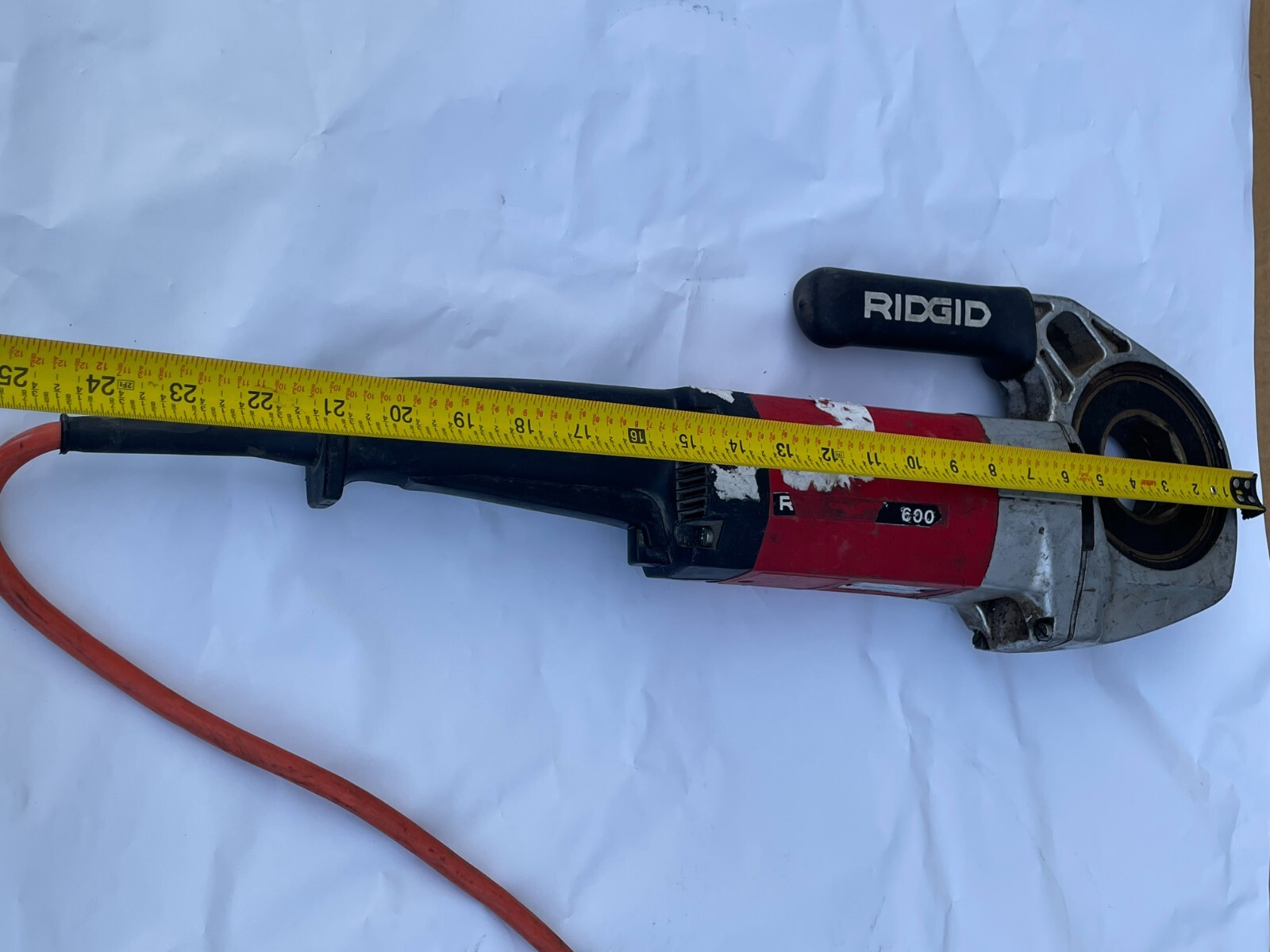 Ridgid 600 Power Drive Hand Held Threader | eBay