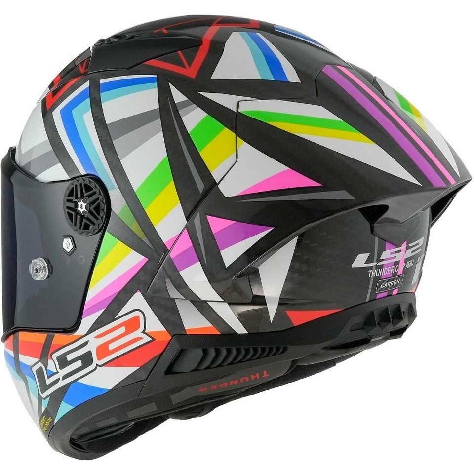 LS2 THUNDER GP AERO FLASH CARBON CASCO MOTO INTEGRALE MULTICOLOR 2206 ...