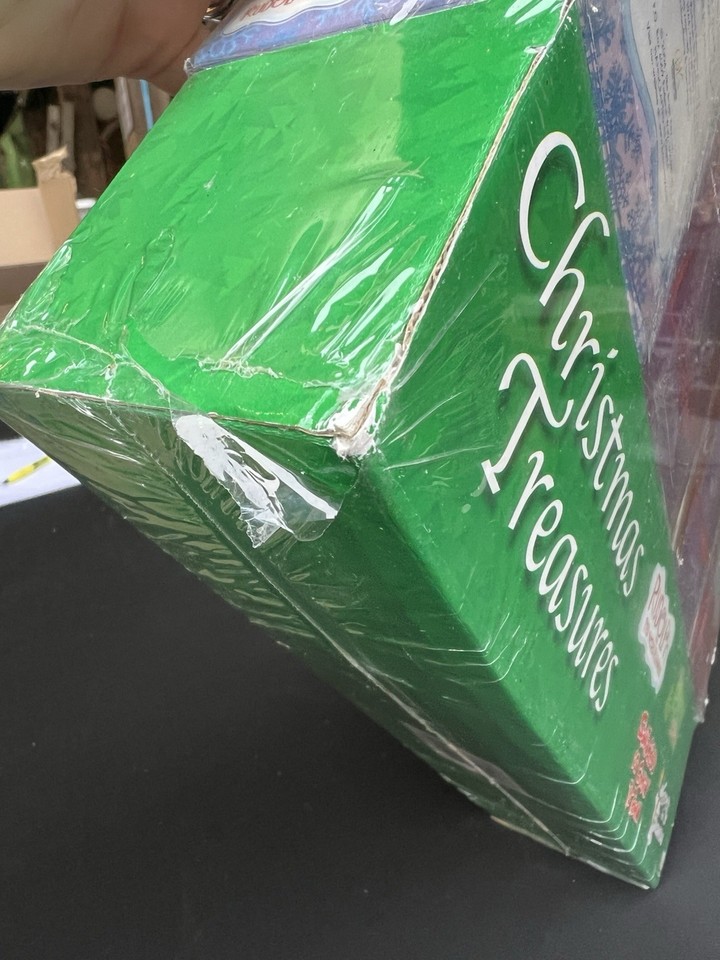 Christmas Treasures Ornament Set Rudolph Grinch Frosty Bumble Sam NIB ...