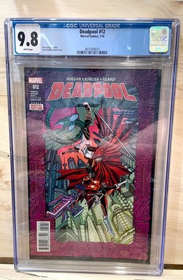 Marvel Comics Deadpool Volume 4 Book #12 CGC Graded 9.8 Ellie Camacho ...