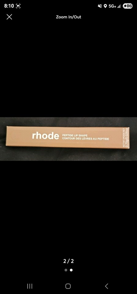 Rhode Peptide Lip Shape Lip Contour Lip Liner - Lunge | eBay