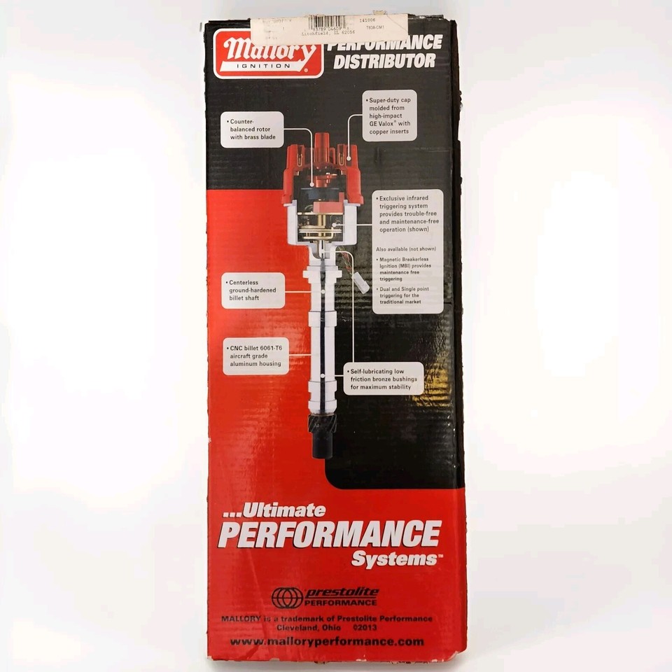 Mallory Performance Distributor 9-26310 + Promaster Wires + Coil Kit ...