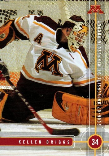 Kellen Briggs 2006-07 Minnesota Golden Gophers | eBay