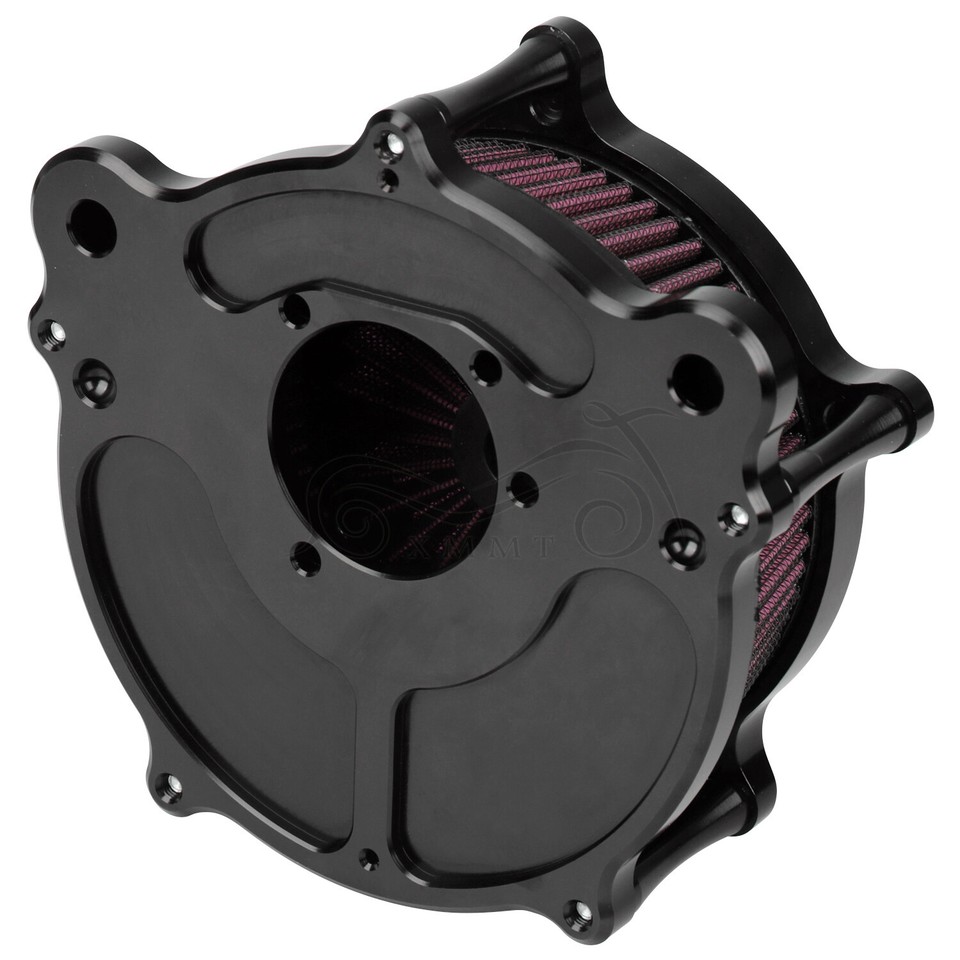 Motorcycle Skull Air Cleaner Red Intake Filter For Harley Dyna Heritage ...