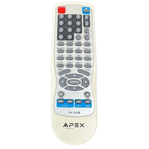 Genuine Apex Digital RM-1225 Remote Control Tested Working | eBay