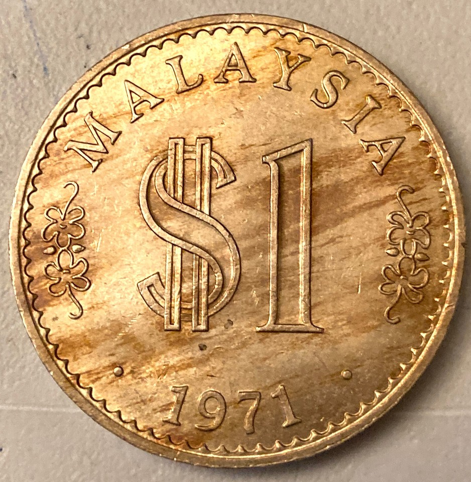 1971 MALAYA RINGGIT COIN | eBay