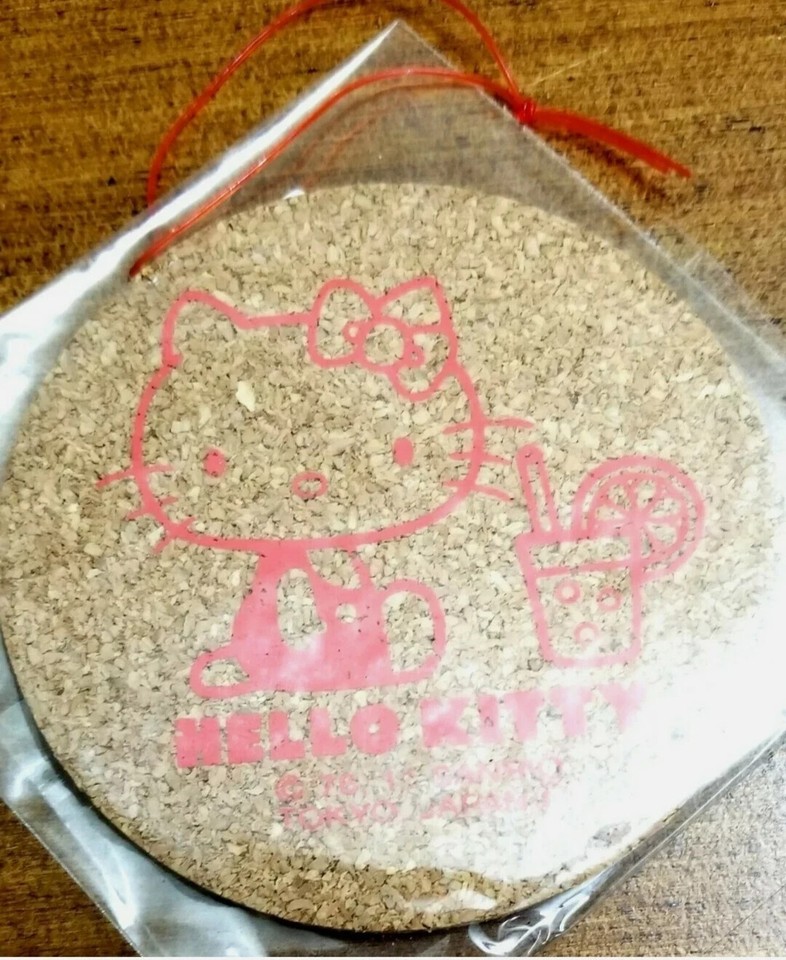 SANRIO Japan Hello Kitty My Melody Cinnamoroll Coaster Set -3 Cup Pads ...