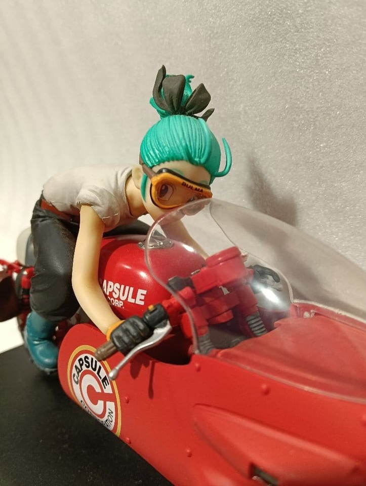 Dragon Ball Figure Desktop Real McCoy Bulma Bike Edition | eBay