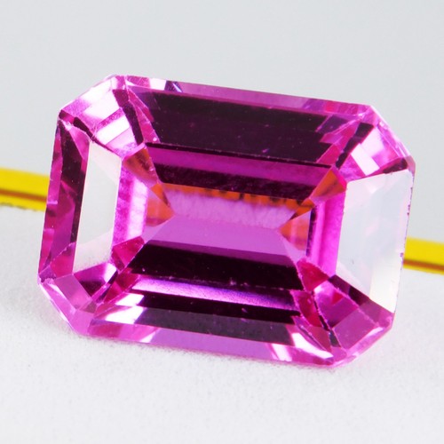 Certified Natural Burmese Ruby 16.80 Ct Untreated FLAWLESS Emerald Cut ...