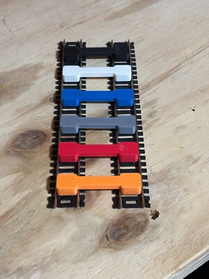 HO 2" 13 ft Parallel Train Track Laying Spacer Spacing SET OF 4 Color ...