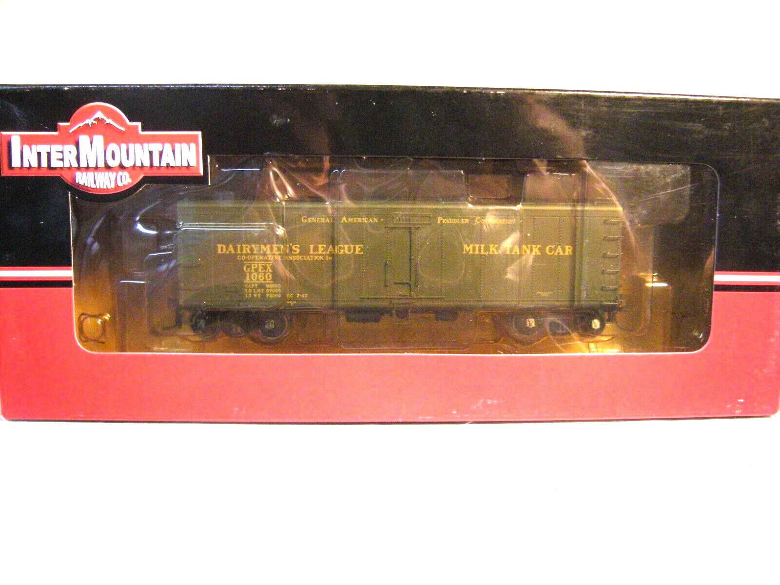 HO Scale Intermountain GP EX Dairymen's League Milk Car 67P | eBay