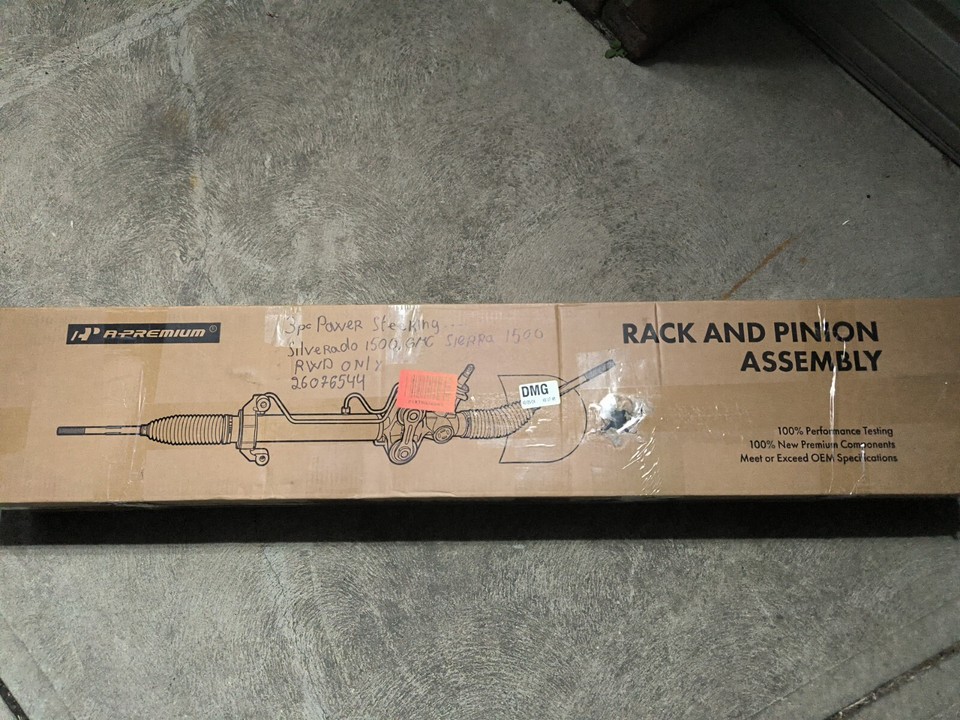 3pc Power Steering Rack/Pinion Silverado 1500,GMC Sierra 1500 RWD Only ...