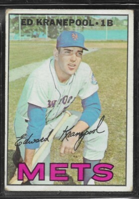 1967 Topps Ed Kranepool Mets #452 | eBay
