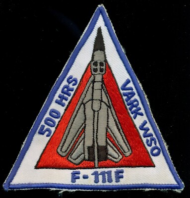 USAF 27th Fighter Wing F-111F 500 Hours Weapon Systems Officer Patch Q ...