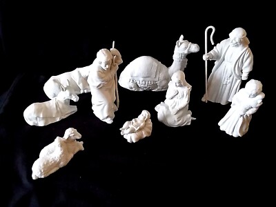 AVON Nativity Collectibles ~COMPLETE YOUR SET~ White Vintage Porcelain ...