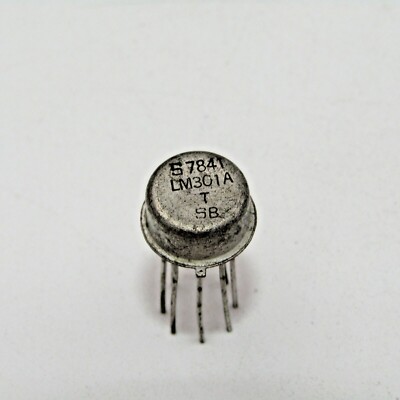 LM301A Vintage Signetics Operational Amplifier | eBay